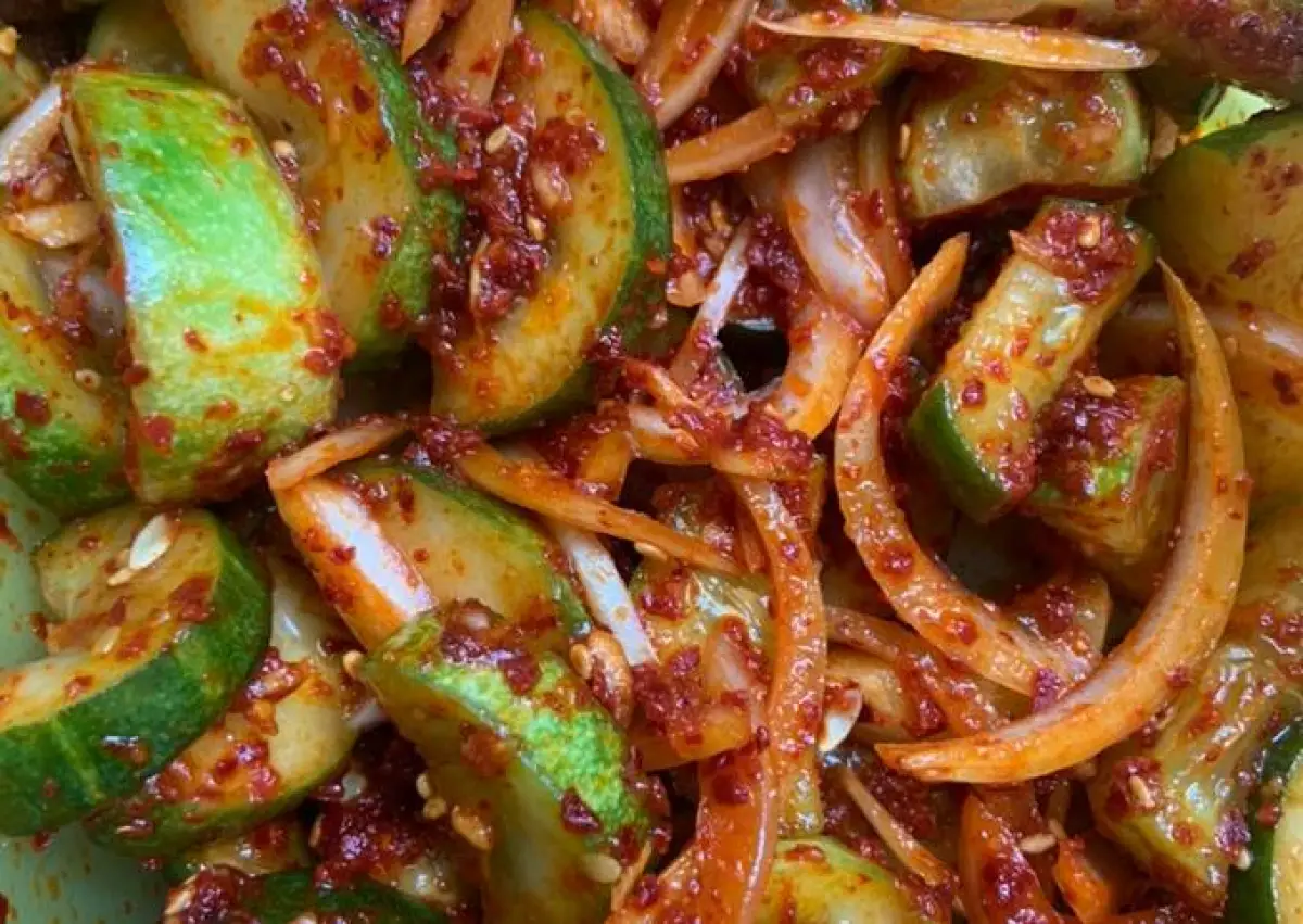 Resep Kimchi Korea Pakai Timun, Bisa Langsung Dimakan Tanpa Fermentasi ...