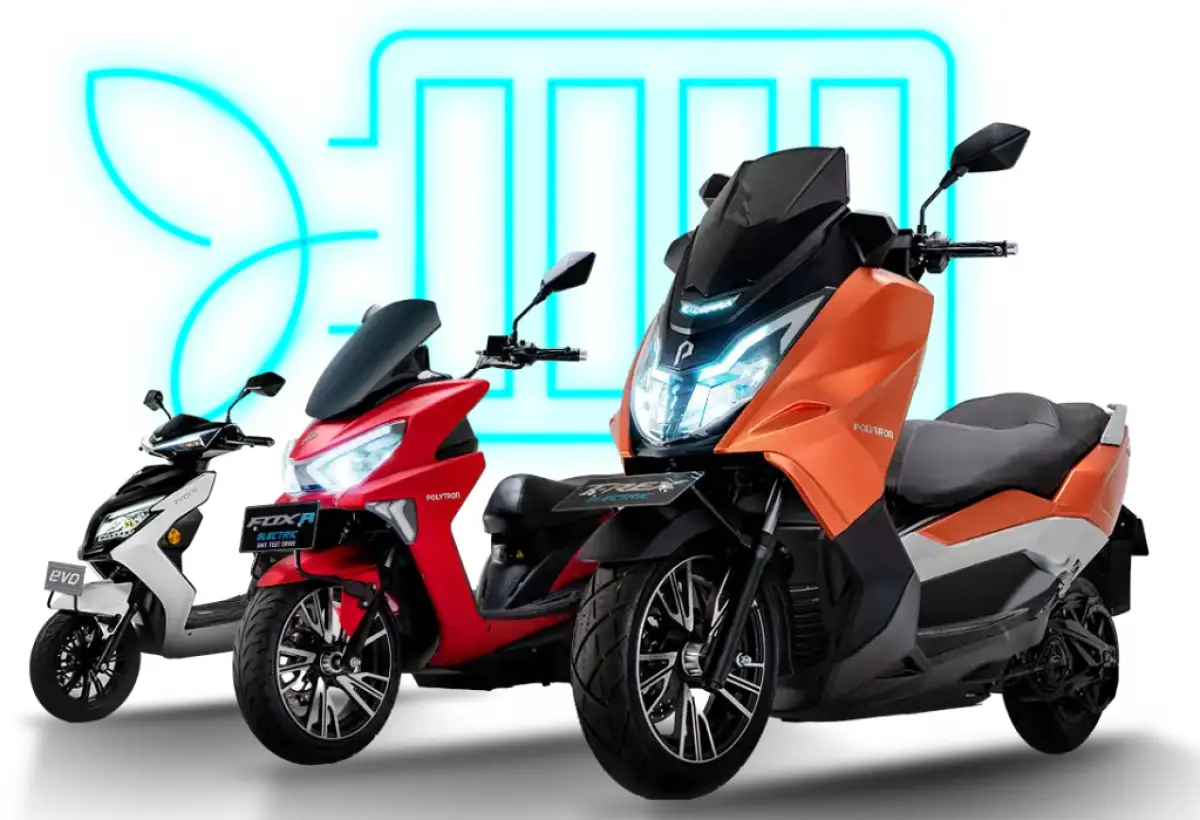 Mengenal Tiga Varian Motor Listrik Polytron, Siap Ngegas Hingga 200 Km ...