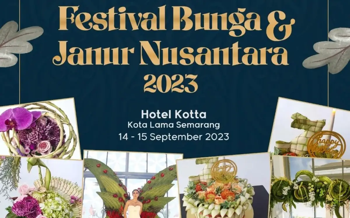Tiket Festival Bunga & Janur Nusantara di Kota Lama Semarang, 14-15 ...