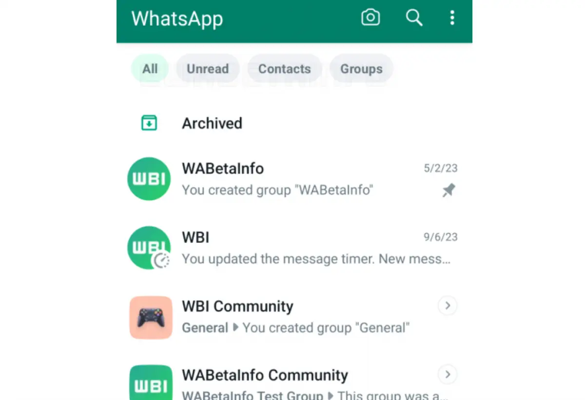 Fitur Baru WhatsApp, Bisa Pisahkan Obrolan Grup dengan Chat Personal, Masih dalam Tahap ...