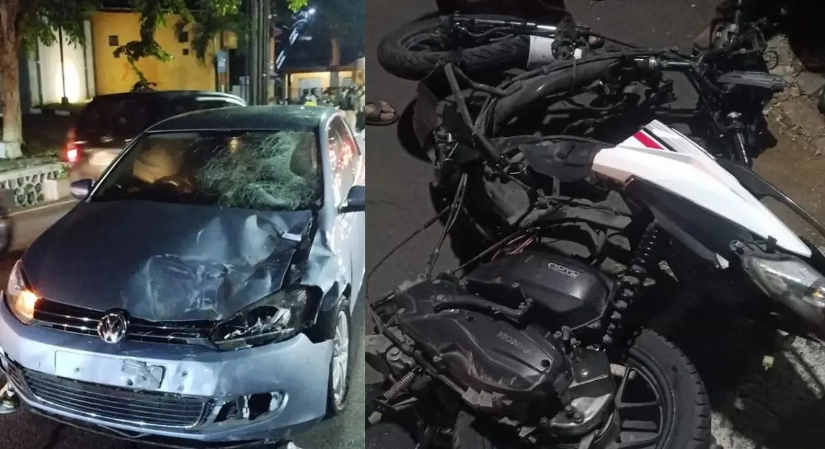 Kecelakaan Maut Mobil vs Motor di Jl Sultan Agung Don Bosco, Pengendara ...